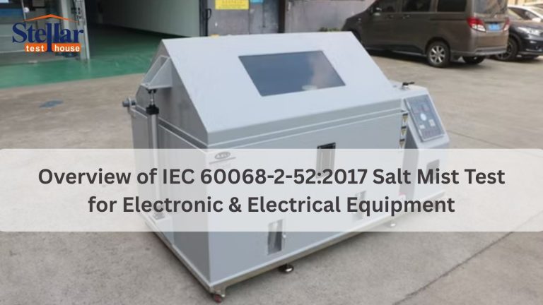 IEC 60068-2-52 Salt Mist Test | Environmental Testing Lab Noida